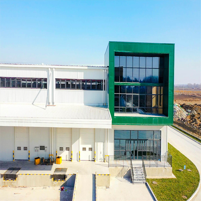 Prefabricated Steel Structure Logistic Warehouse with Large Span - Buy ...